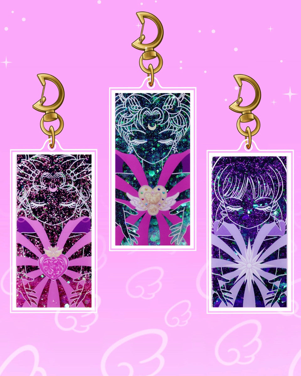Pack especial de shakers, luna , chibi moon y Saturn – Marta Fontanals