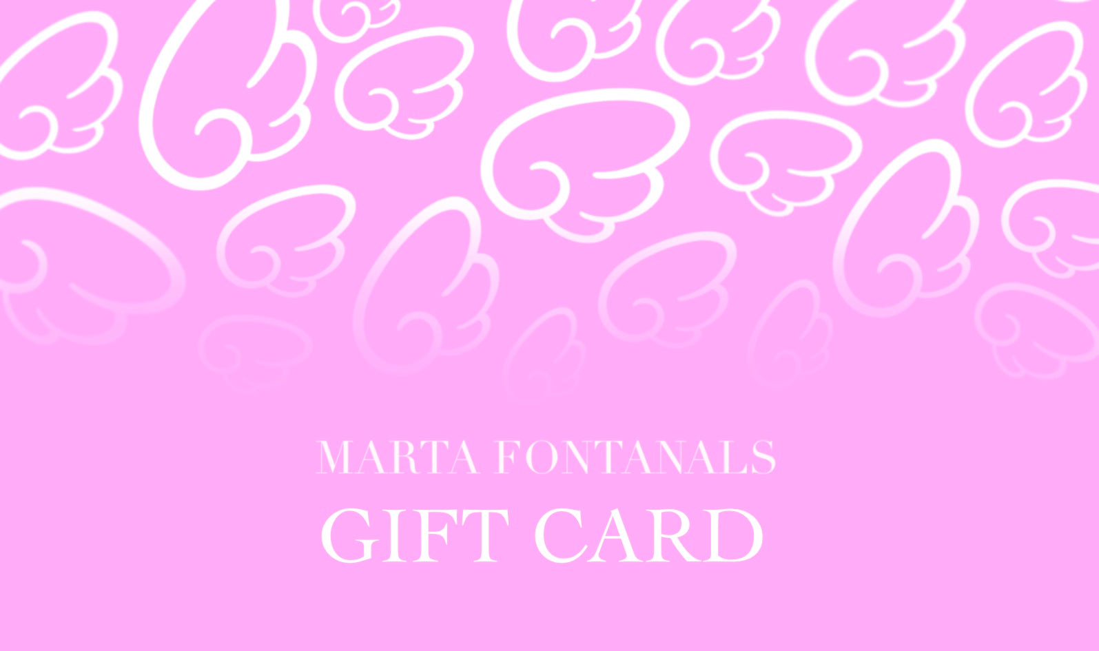 Gift Card – Marta Fontanals